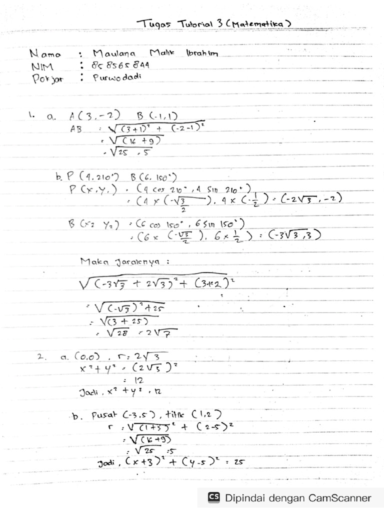 TT3 MTK Maulana M.I | PDF