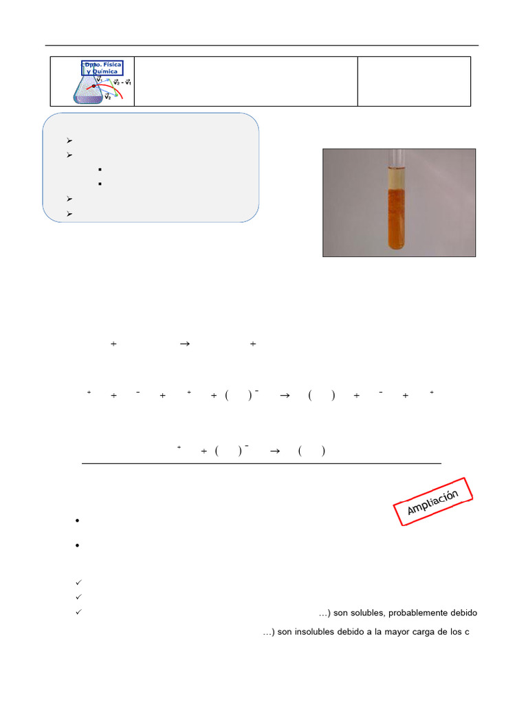 TEMA 5. Solubilidad | PDF | Solubilidad | Precipitación (Química)