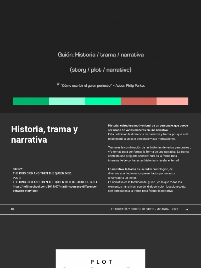 Historia, Trama y Narrativa | PDF