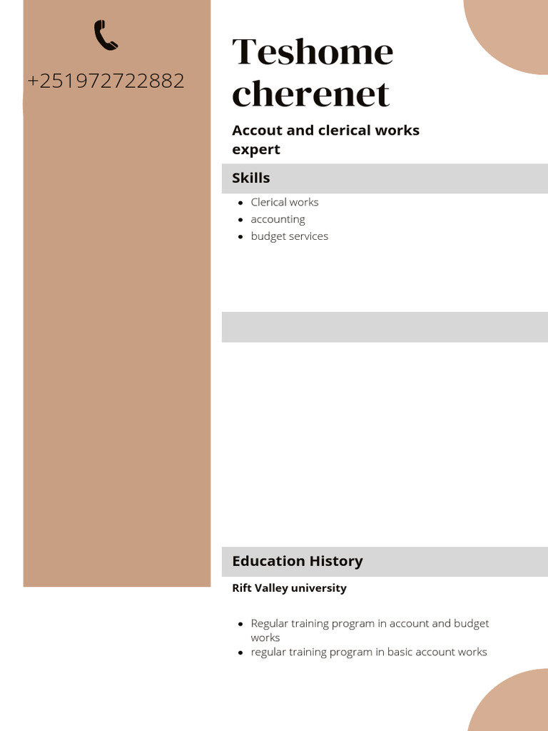 Teshome Cherenet | PDF