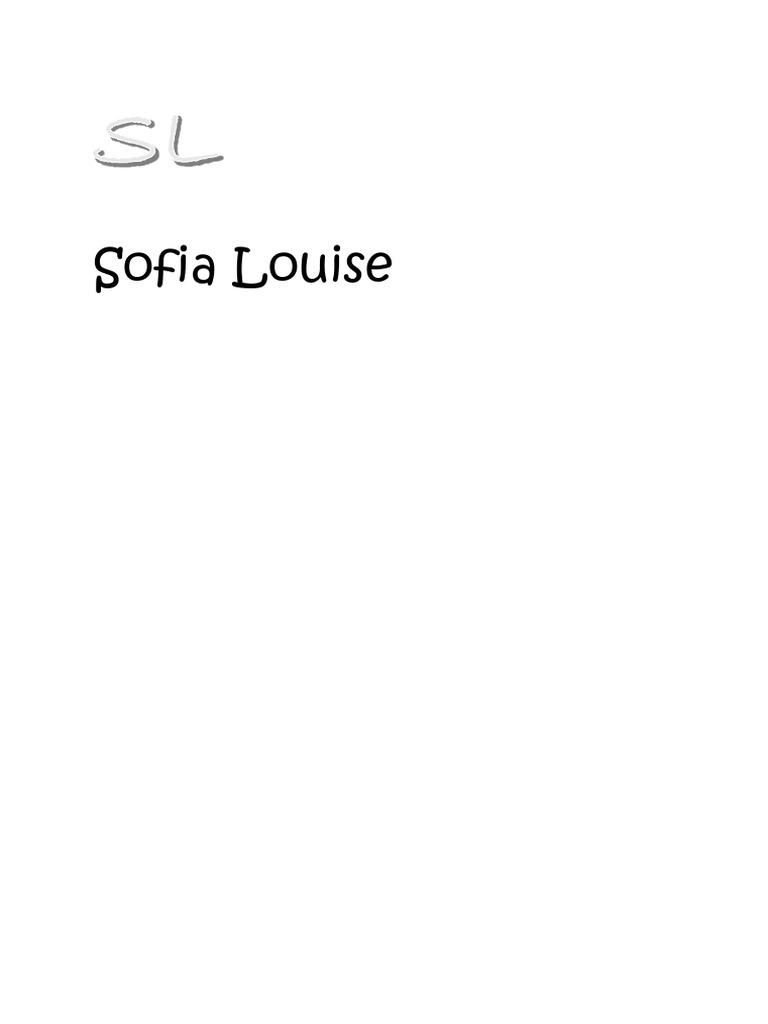 Sofia Louise | PDF
