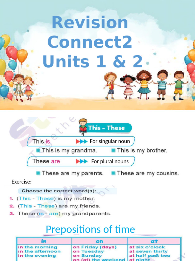 Revision -connect2 U1 &2 | PDF