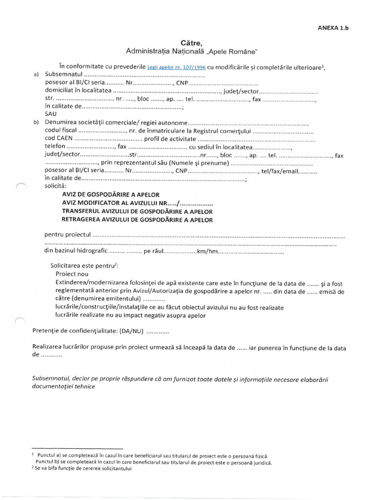 Cerere Aviz GA | PDF