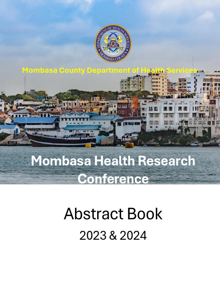 MHRC - Abstract Book (2023-2024) | PDF | Public Health | Health Equity