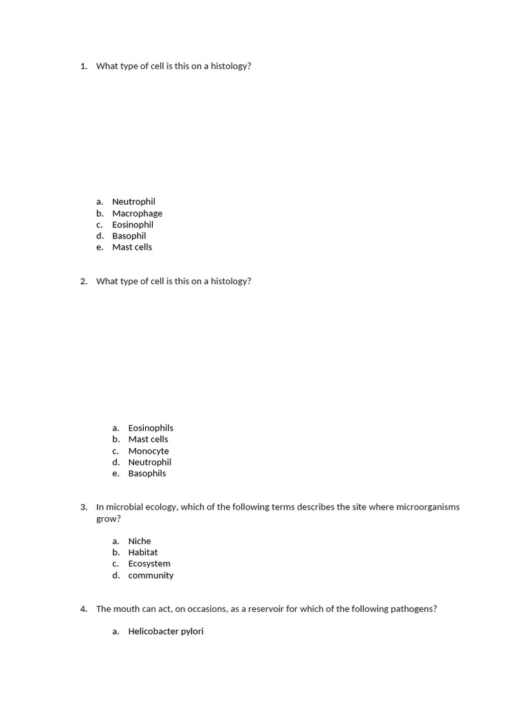 Microbiology PRETTY Good | PDF | Cell Biology | Immune System