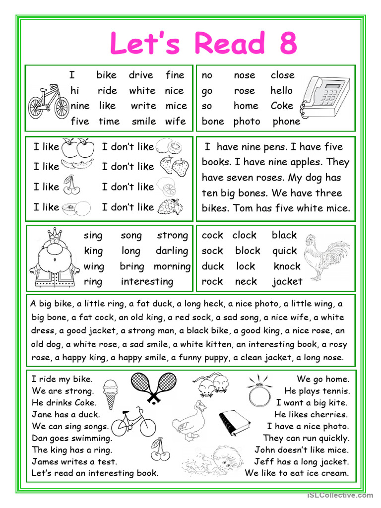Phonics Reading Practice for Beginners | PDF