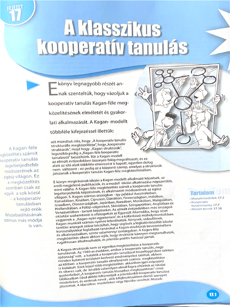 8.tétel Kagan - Kooperatív Tanulás V. | PDF