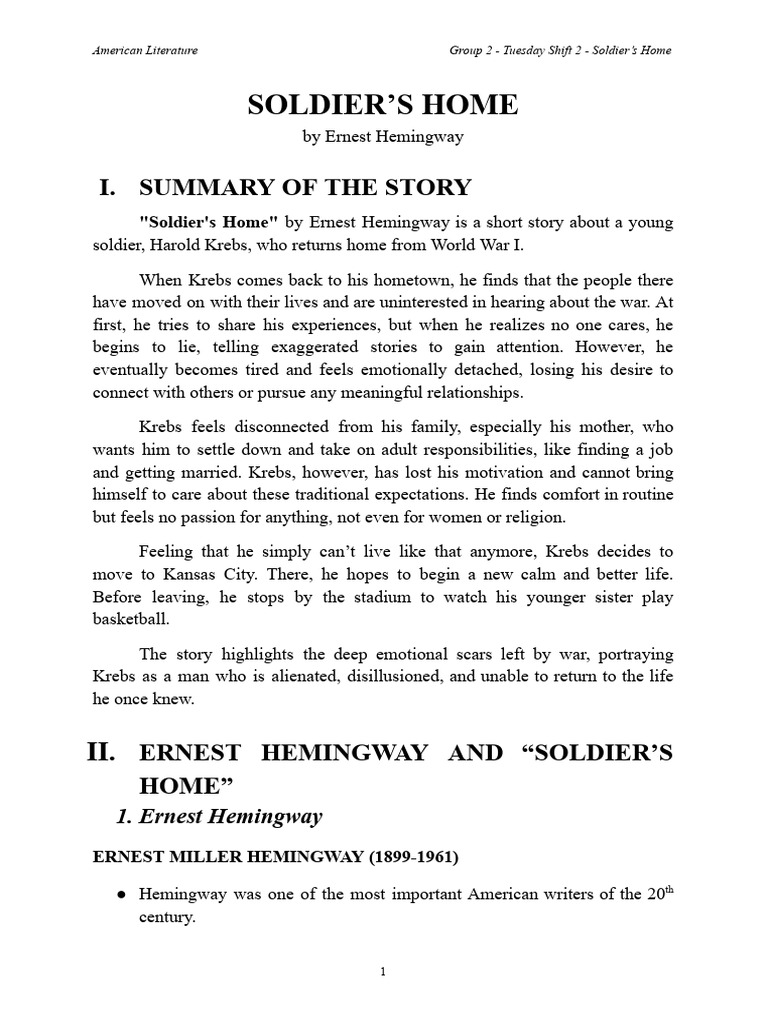 AL - Soldier - S Home - Teacher - S Handout | PDF | Psychology