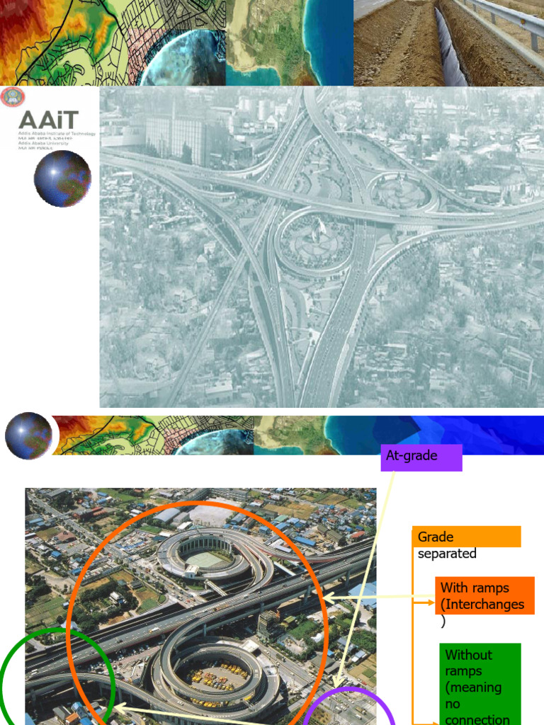 Highway Intersection Design Principles | PDF | Traffic | Interchange (Road)