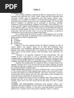 Components of Speaking | PDF | Speech | Vocabulary