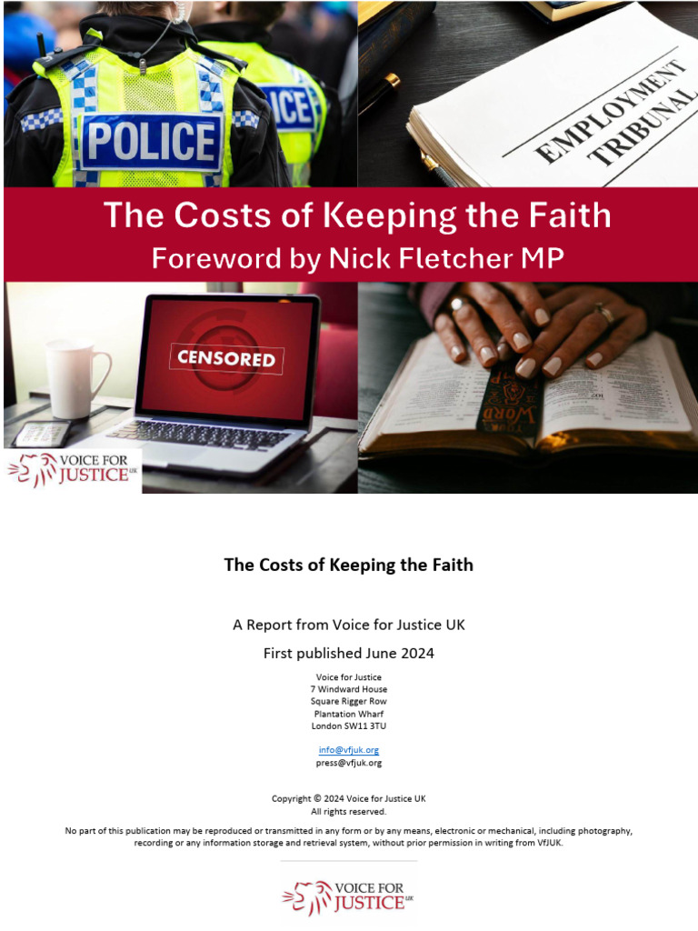 Christian Discrimination Report 2024 | PDF | Discrimination | Faith