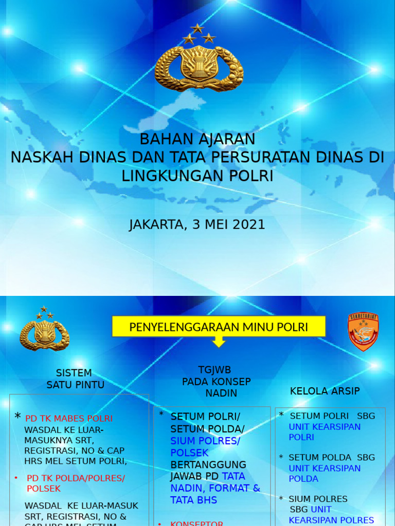 Nadin Dan Tata Persuratan Dinas(1) | PDF