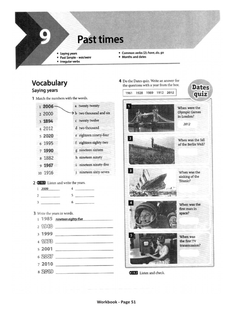 Workbook - Page 51 | PDF