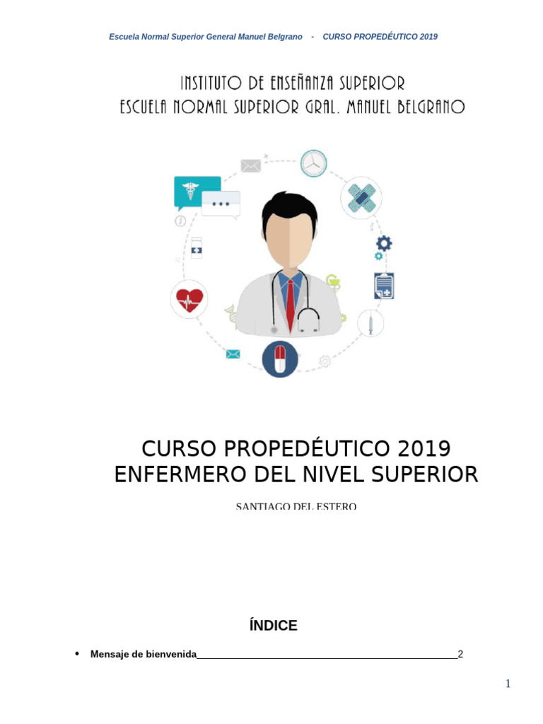 Cartilla Ingreso Enfermeria | PDF | Maestros | Educación primaria