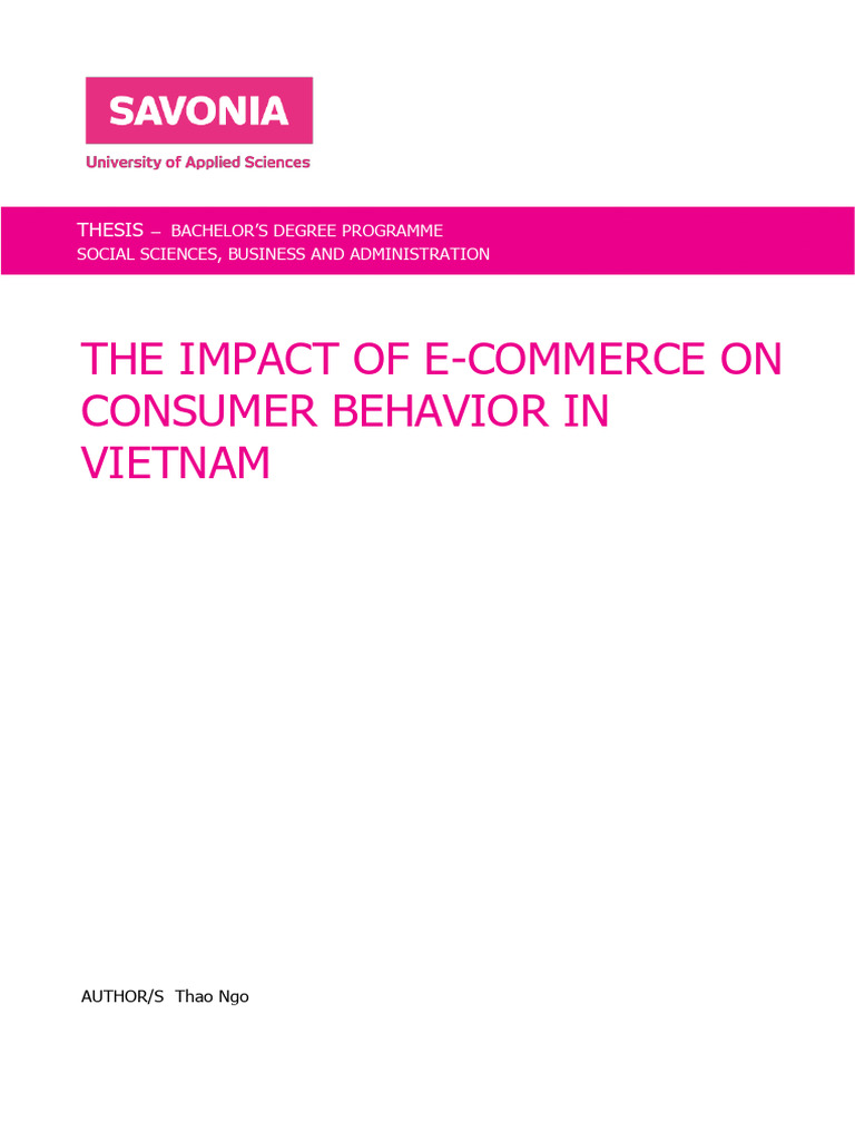 Ngo_Thao | PDF | Consumer Behaviour | Behavior