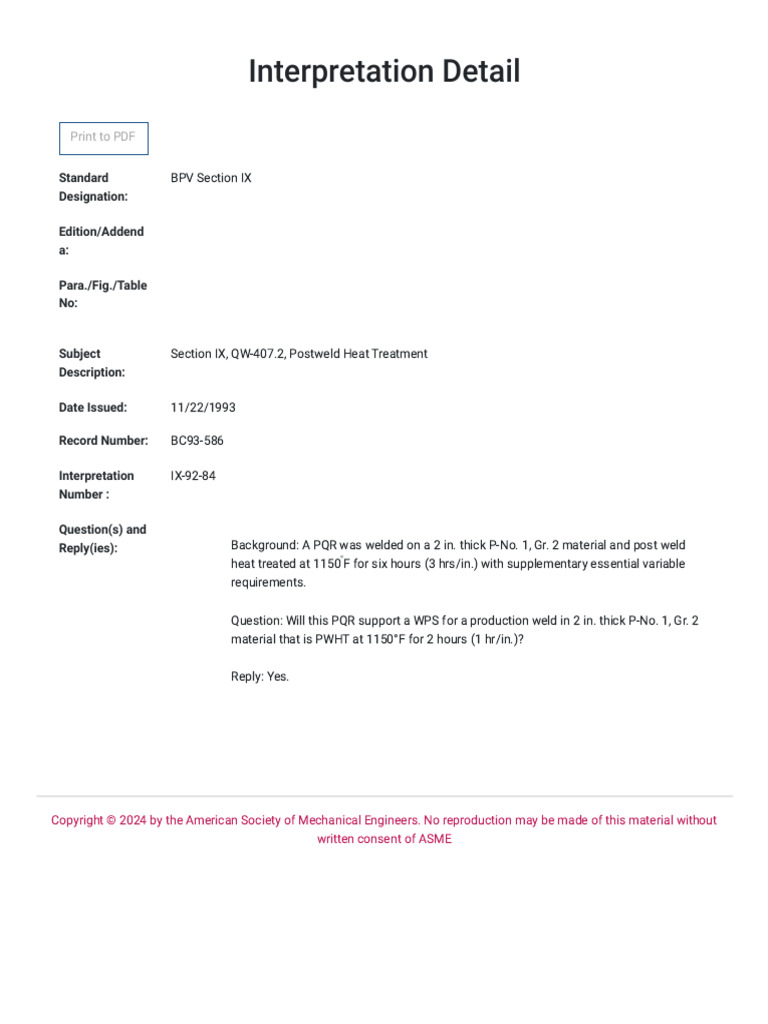 Interpretation InterpretationDetail - CFM | PDF