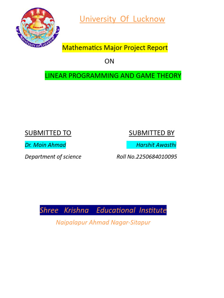 Harshit Awasthi | PDF
