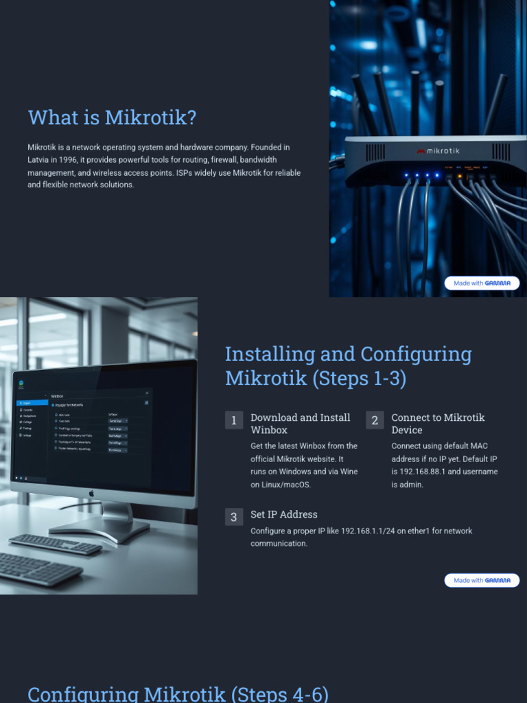 What Is Mikrotik | PDF