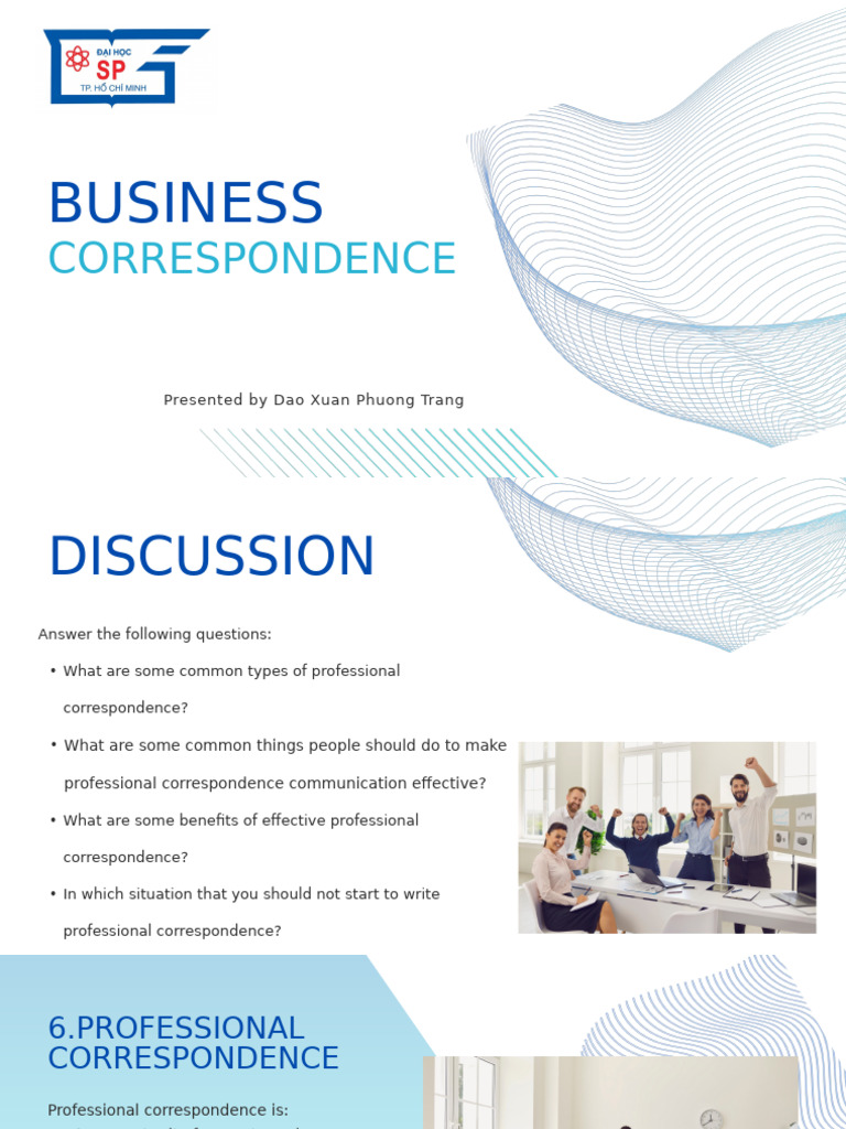 Business Correspondence | PDF | Memorandum | Paragraph