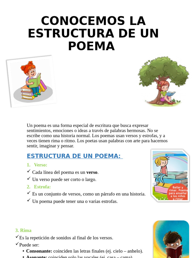 Conocemos La Estructura de Un Poema | PDF