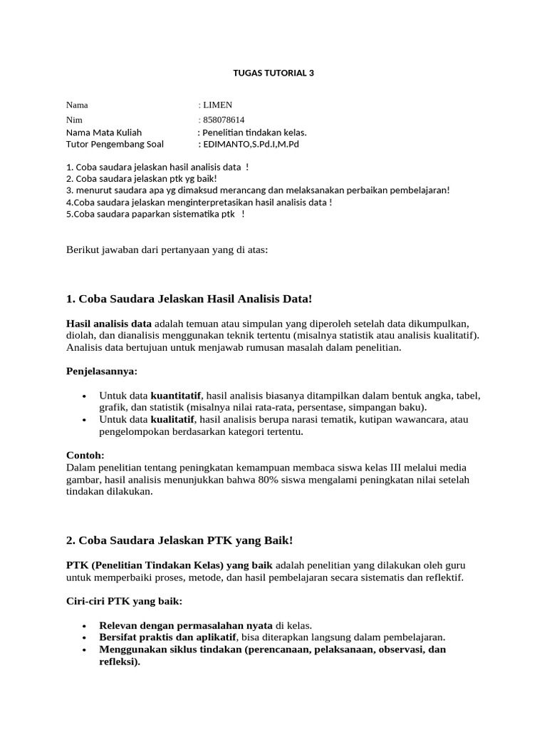 TUGAS 3 PTK | PDF