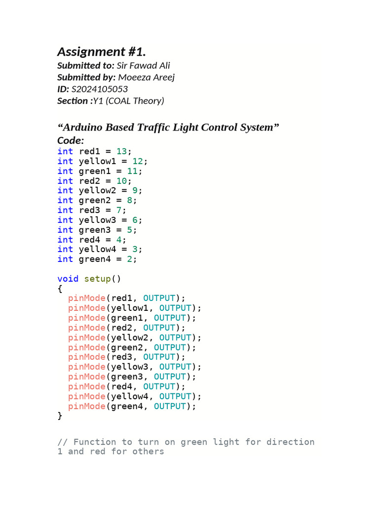 Coal (Traffic Light System) | PDF | Light Emitting Diode | Electricity