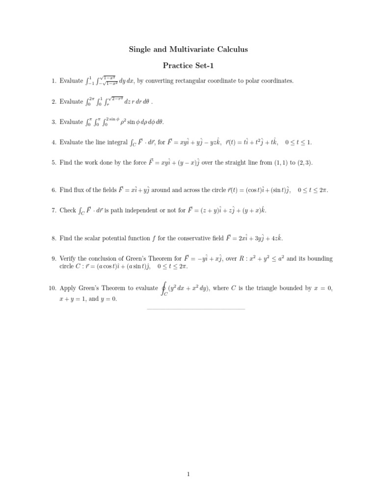 Practice - Set1 Mse2 | PDF