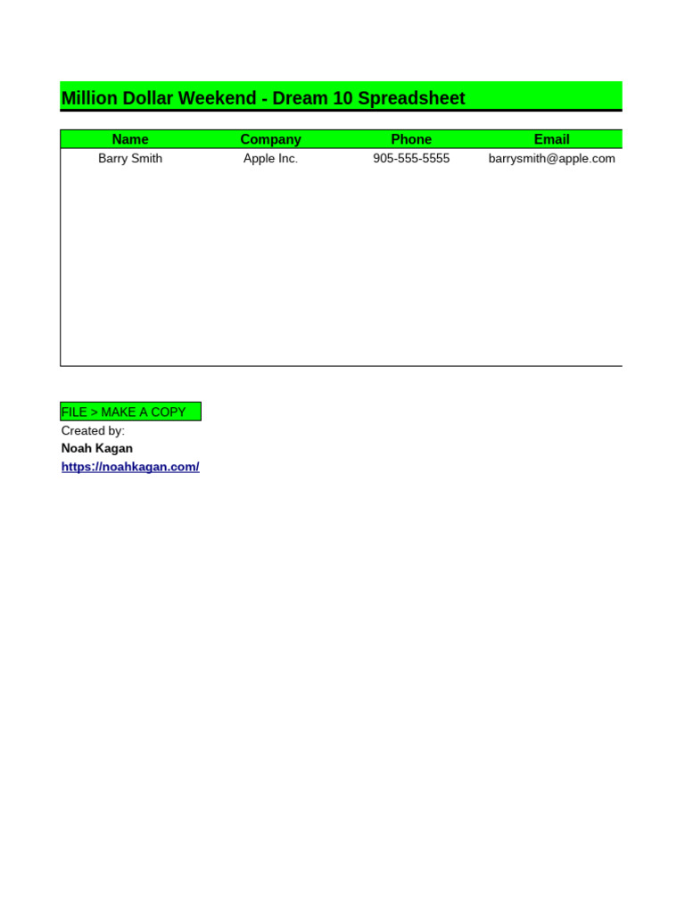 5 - MDW - Dream 10 Spreadsheet | PDF