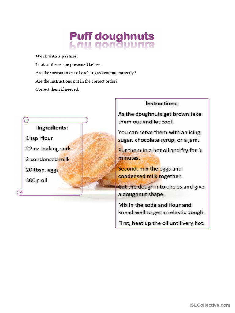 Recipe | PDF