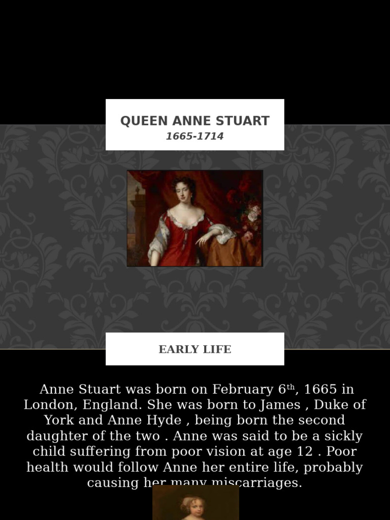 Queen Anne Stuart | PDF