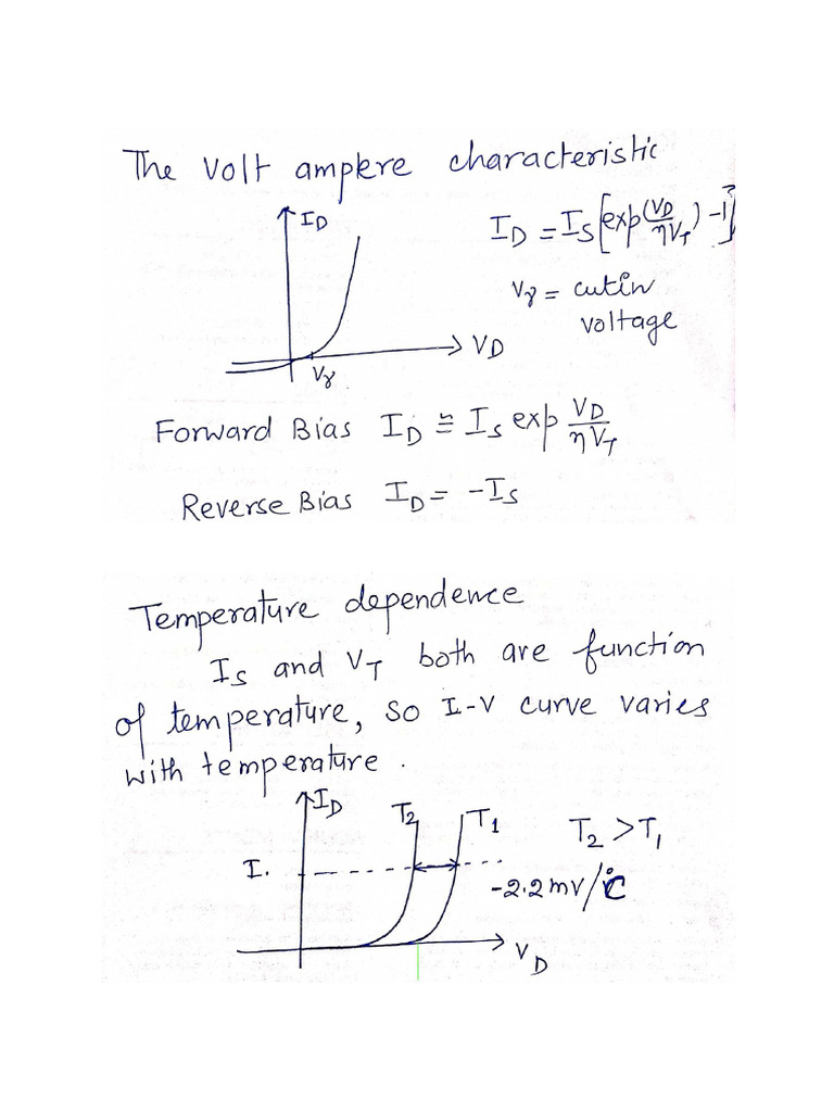 Diode Models | PDF