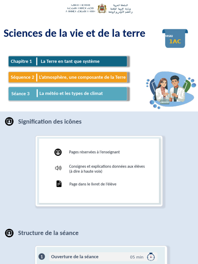 5-SVT-1AC-Thème-3-Chapitre-2-Séance-5 (1) | PDF | Climat | Météorologie