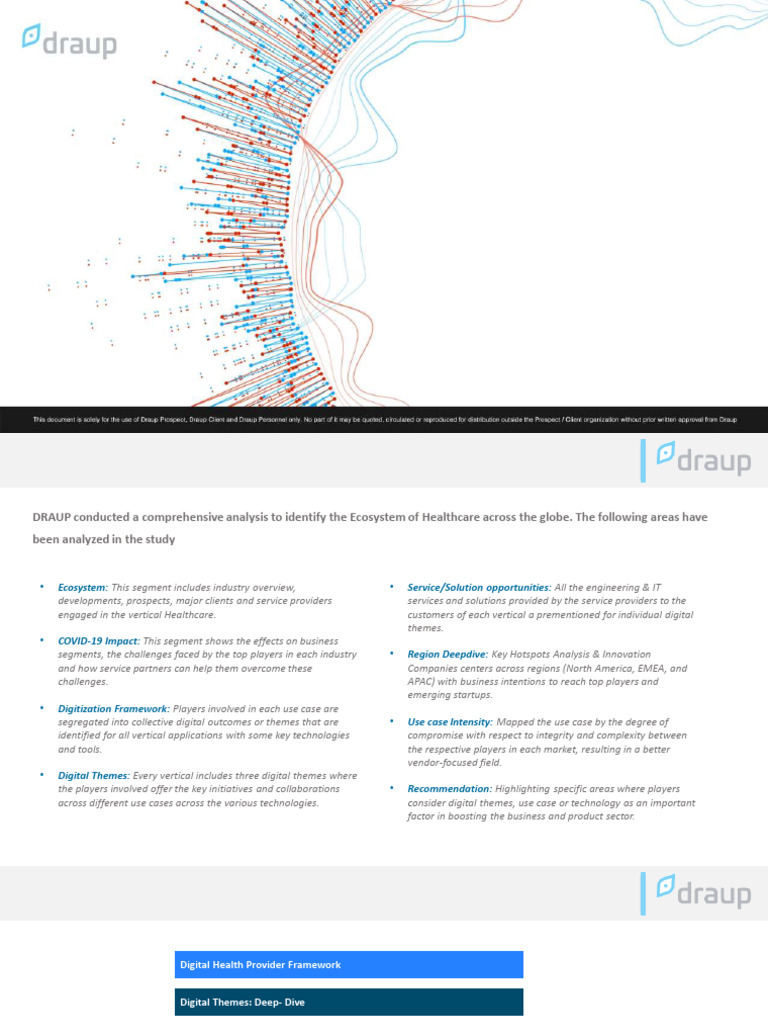 Digitization in Healthcare Ecosystem_Draup_2020 | PDF | Electronic ...