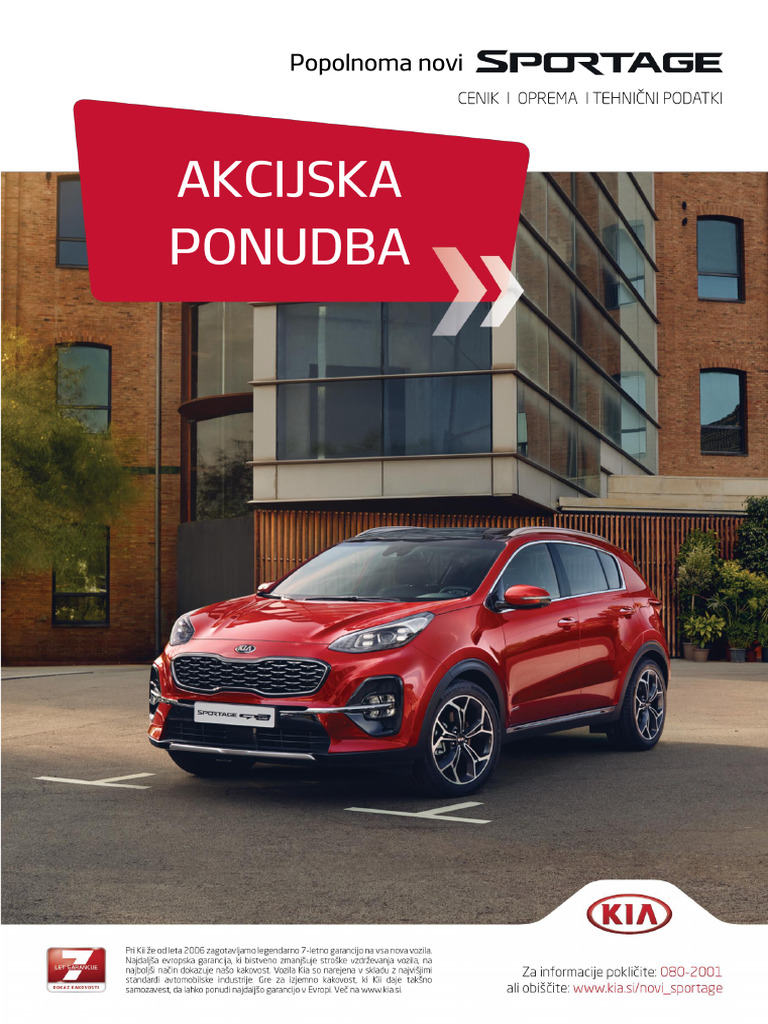 KiaSportage EX Fresh Oprema | PDF
