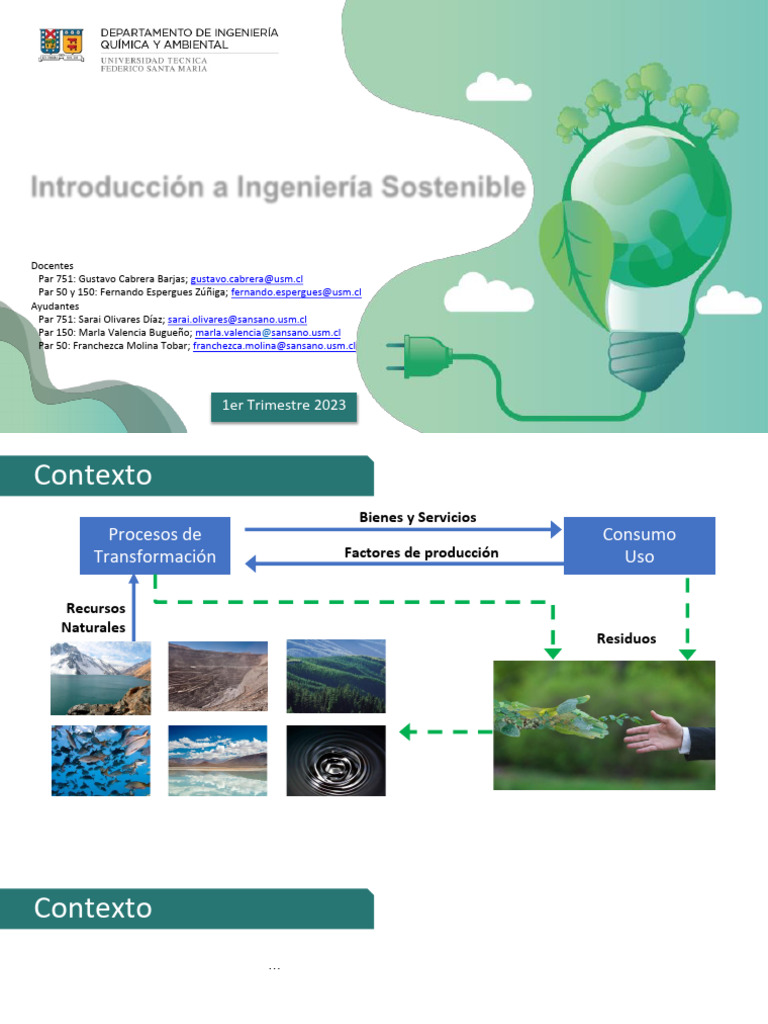 M1-c00_Introducción_1T-2023_v1 | PDF | Agua | Sustentabilidad