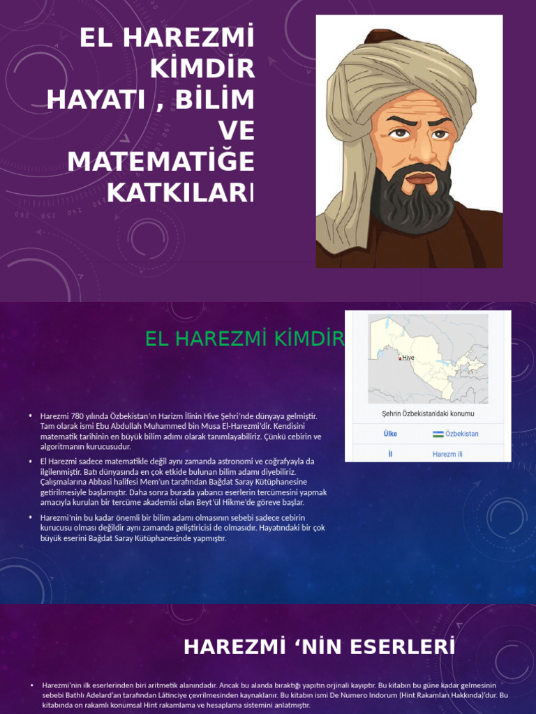 El Harezmi | PDF