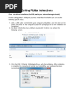Cutting Plotter Instructions ARTCUT | PDF