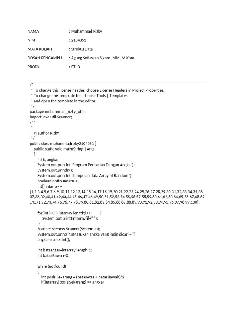 Makalah Struktur Data | PDF