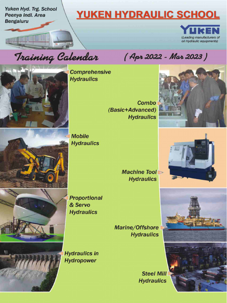 YUKEN Hyd TRG Brochure 2022 23 | PDF | Pump | Mechanical Engineering