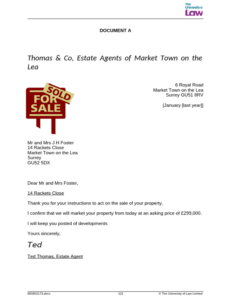 2425 Civ U05b Ce01 Consolidate Documents A To F | PDF | Real Estate ...