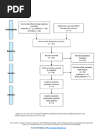 Prisma Flow Diagram Template | PDF | Systematic Review | Evaluation Methods