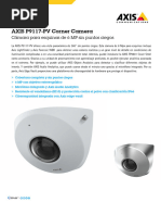 Datasheet Axis p1467 Le Bullet Camera Es ES 393064 | PDF | Vídeo | Compresión de datos