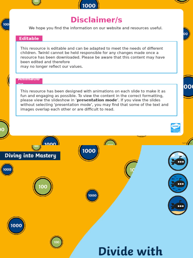 PowerPoint - Divide With Remainders | PDF | Cognition | Learning