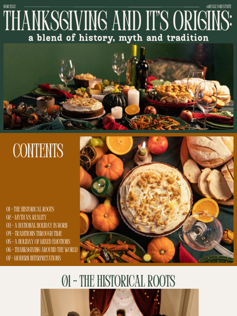 Thanksgiving and It's Origins | PDF