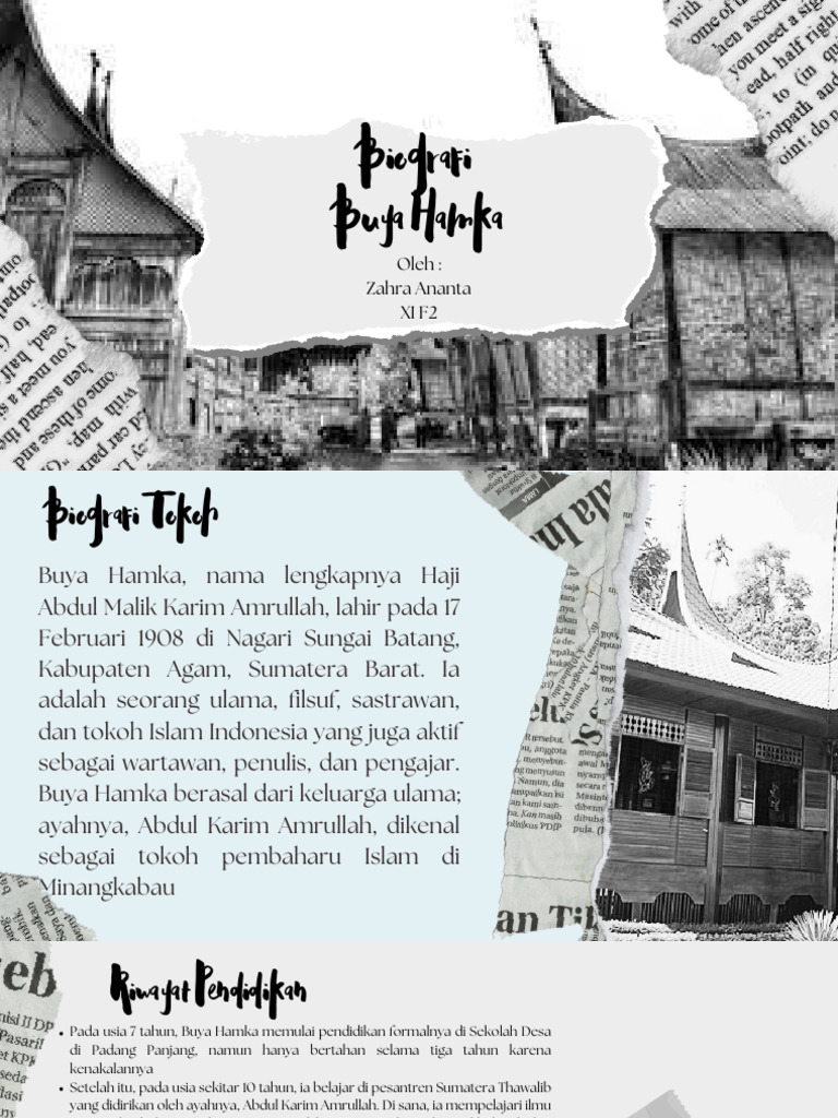 Biografi Buya Hamka | PDF