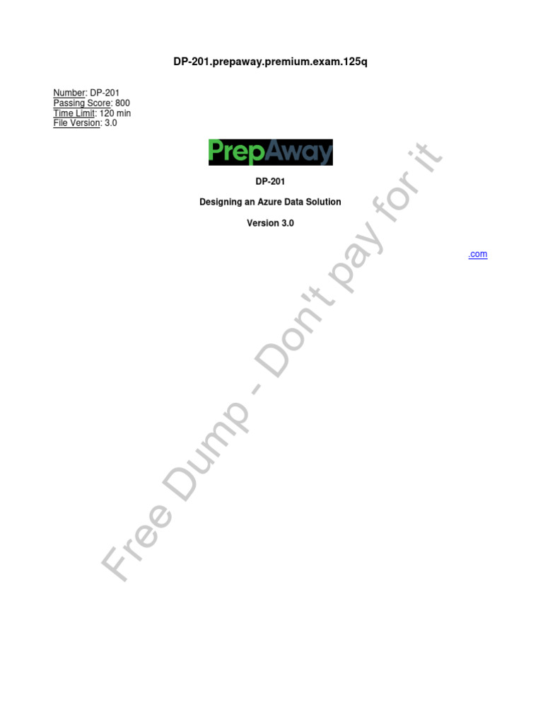 DP 201 | PDF | Databases | Microsoft Sql Server