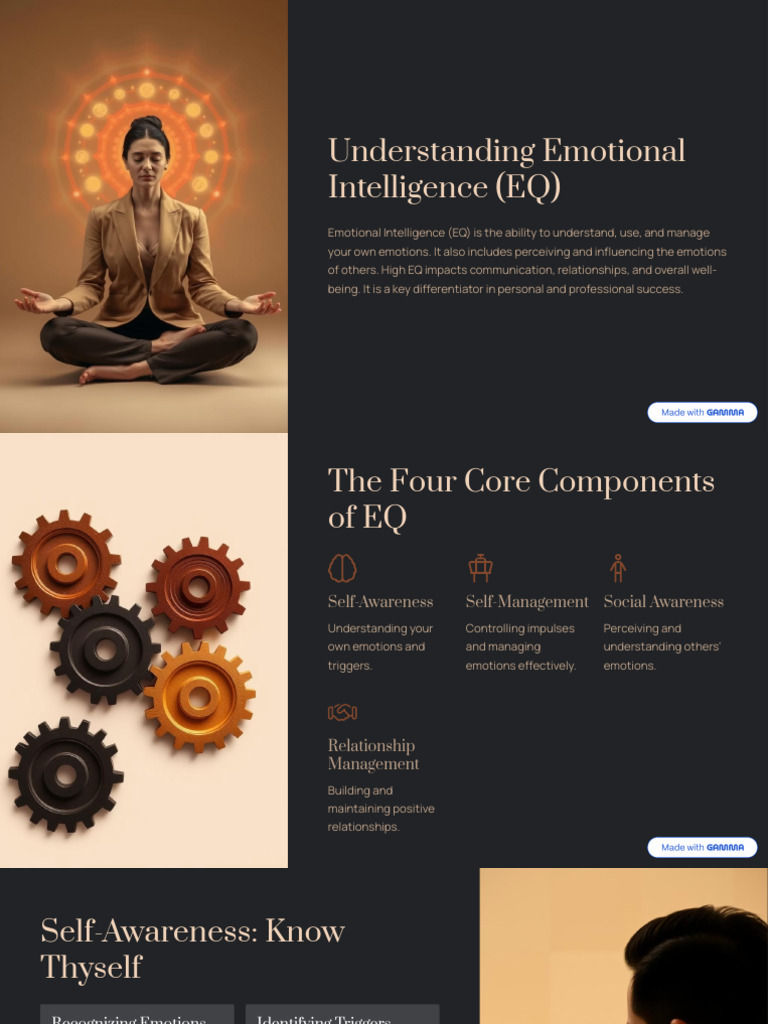 Understanding Emotional Intelligence EQ | PDF | Emotional Intelligence ...