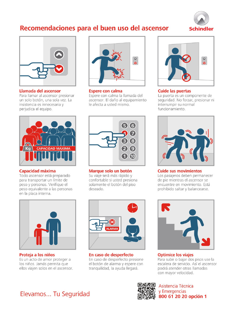 Consejos Buen Uso Ascensor | PDF