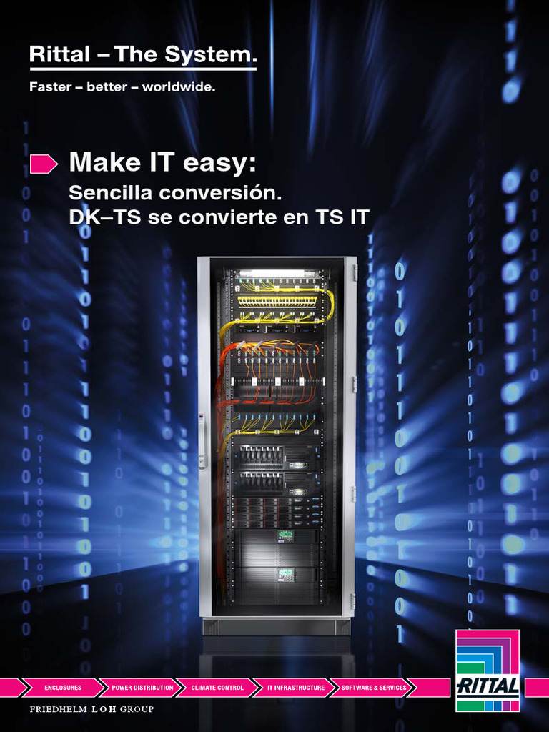 Rittal Tabla Conversión DK-TS en TS IT 5 686 | PDF | Equipo | Bienes ...