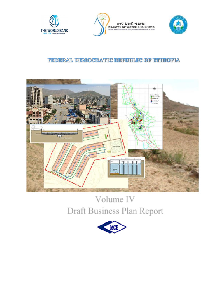 North Ethiopia Adigrat town fecal sludge treatment plant Business Plan design Report | PDF ...